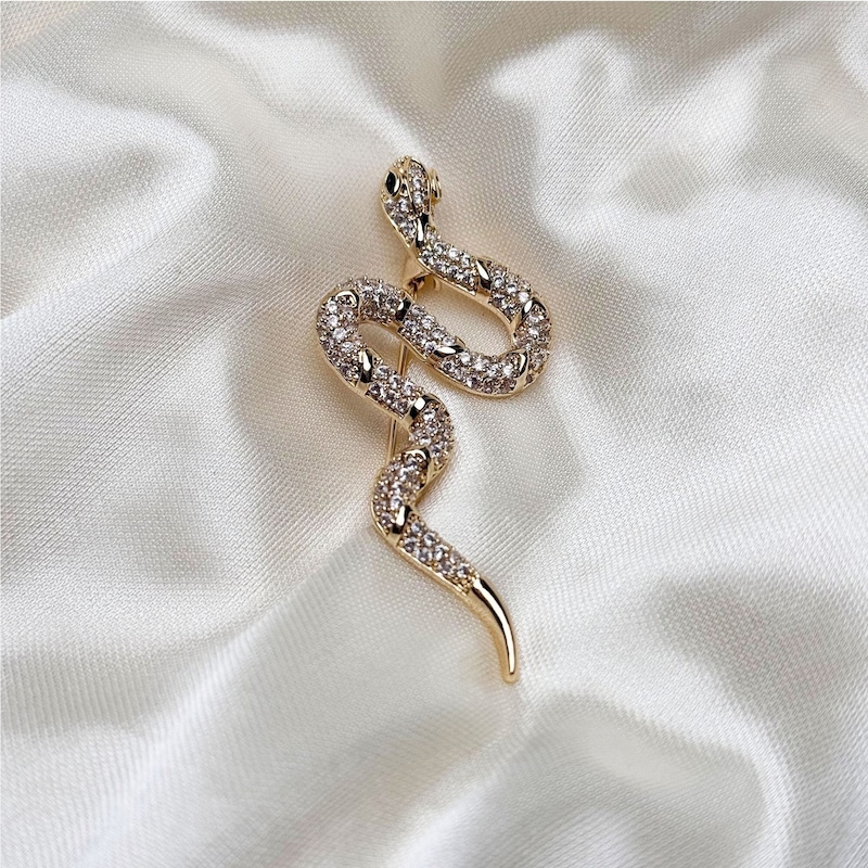 Mens Snake Lapel Pin - Etsy