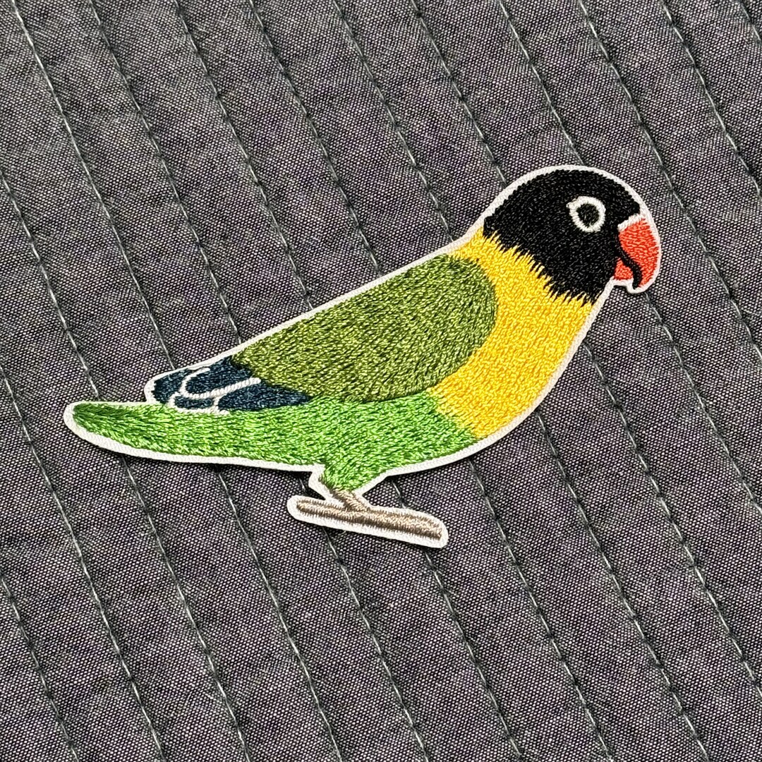 Parrot Iron-on Patch, Parrot Badge, Woodland Animal Decorative Patch ...