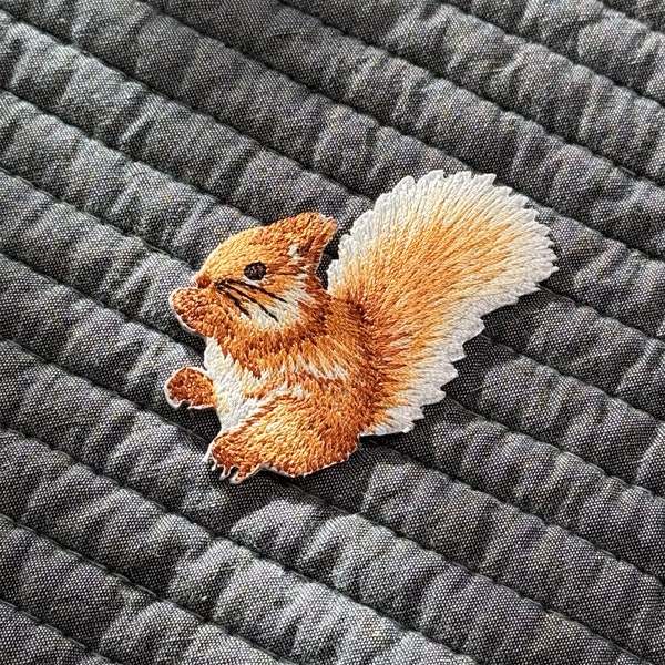 Squirrel Applique - Etsy