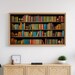 Frame TV Art Bookshelf | Digital Download Library, Bookish Samsung ...