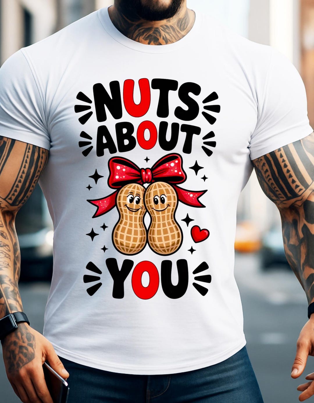 Nuts About You PNG Sublimation Design | Funny Adult Humor Clipart | Gag ...