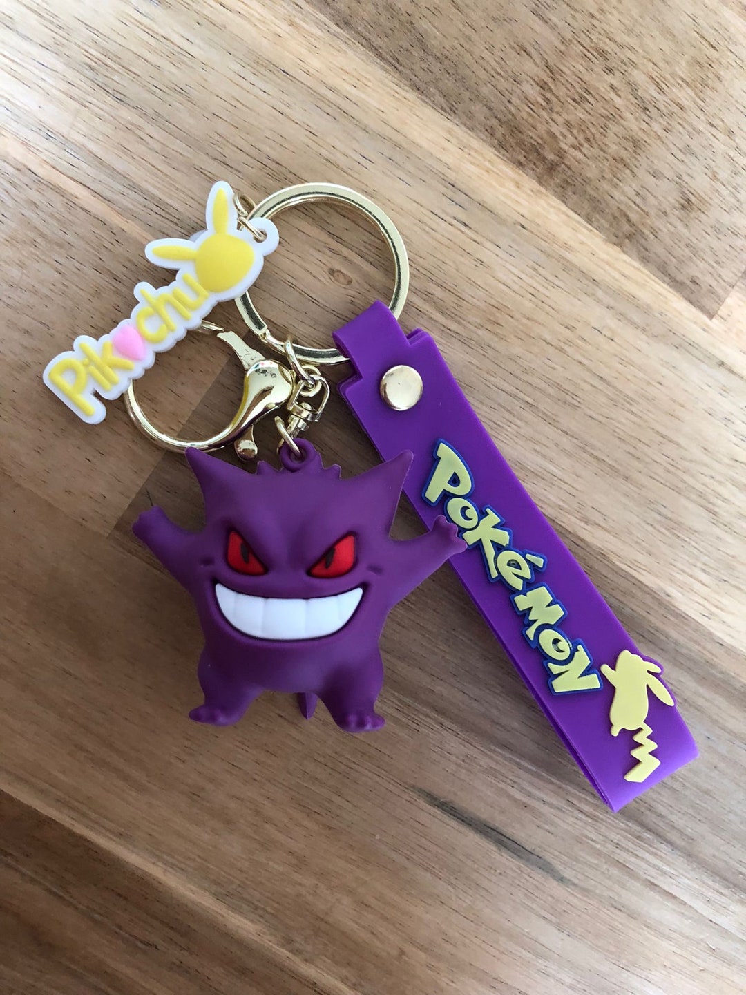 Gengar | Pokemon | Keychain | Bag Charm - Etsy