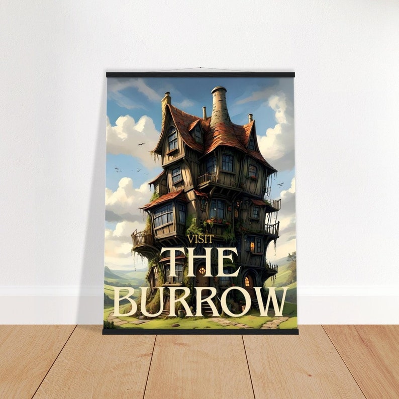 The Burrow Poster Premium Matte Posters Framed or Unframed Wall Art - Etsy