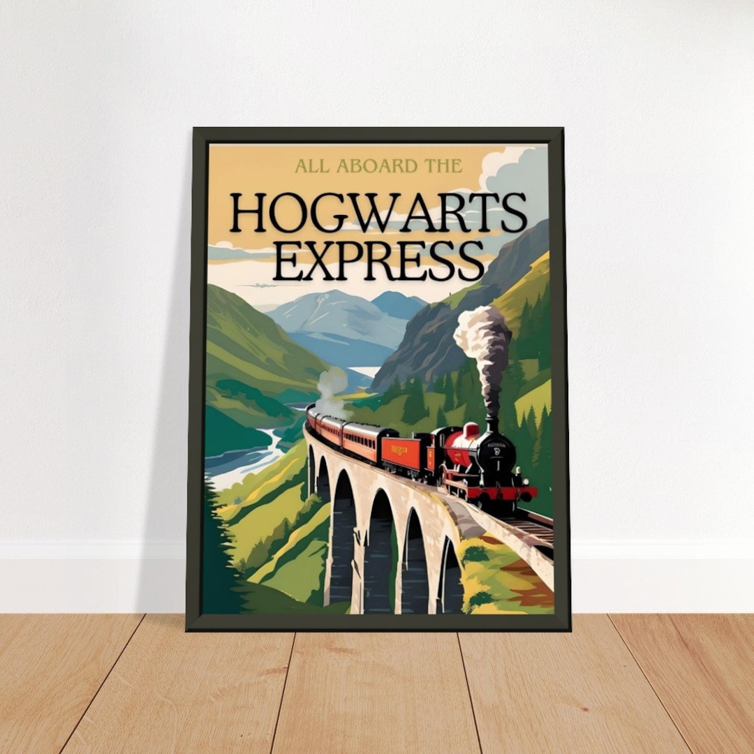 Hogwarts Express Poster Premium Matte Posters Framed or Unframed Wall ...