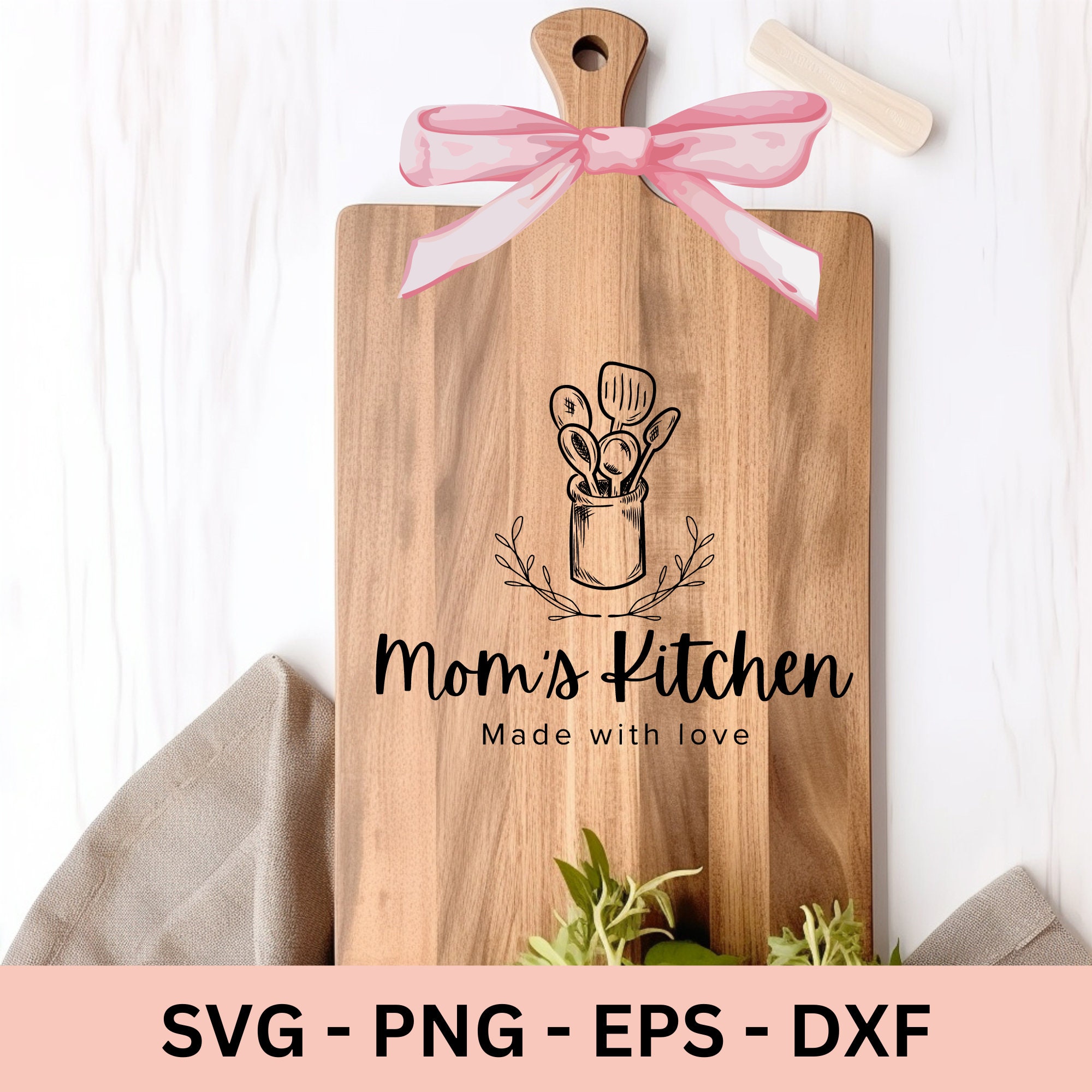 Mother's Day Svg for Cutting Boards, Svg Files for Laser Cutting Board ...