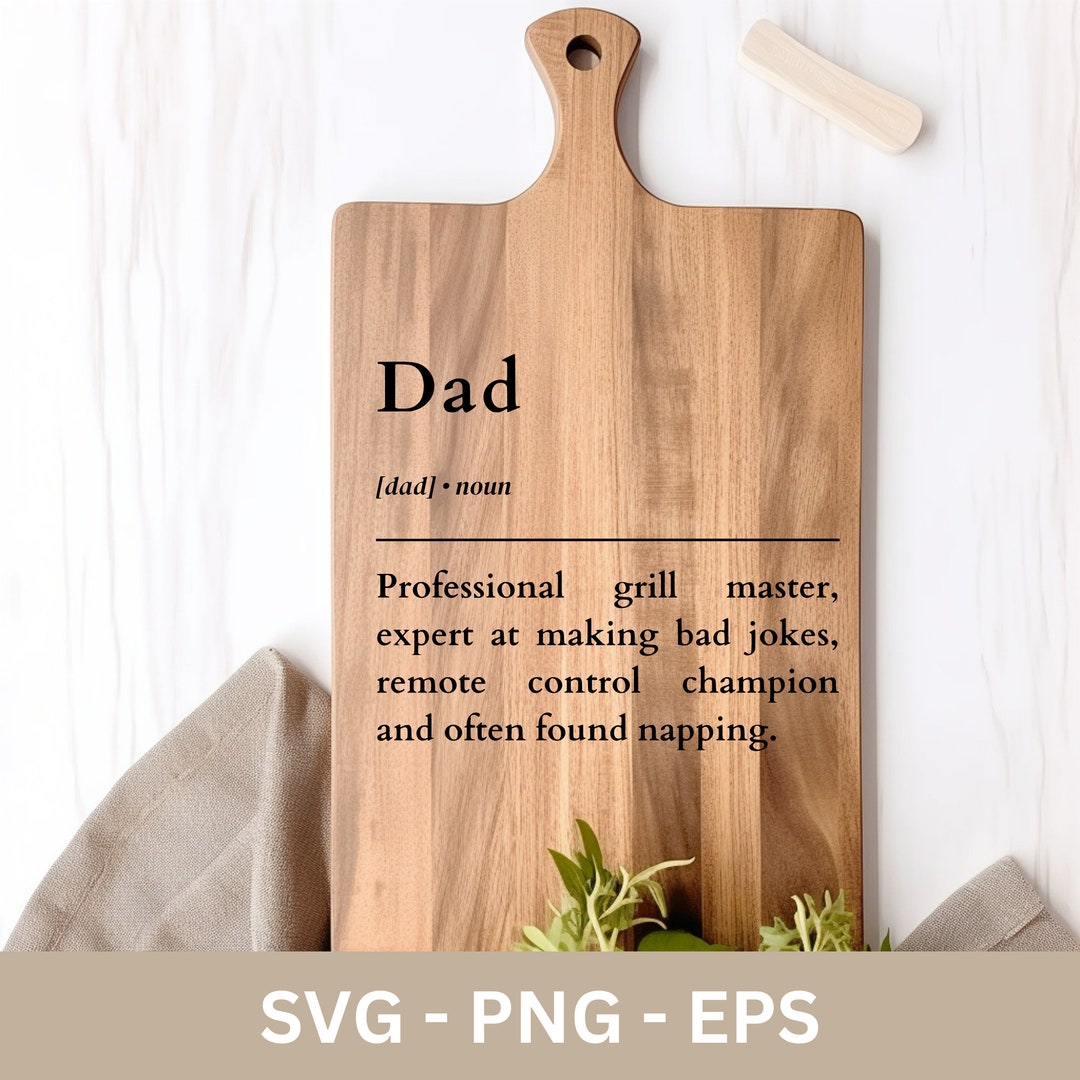Funny Dad Definition Svg, Dad Defined, Father's Day Svg, Dad Gift Svg ...