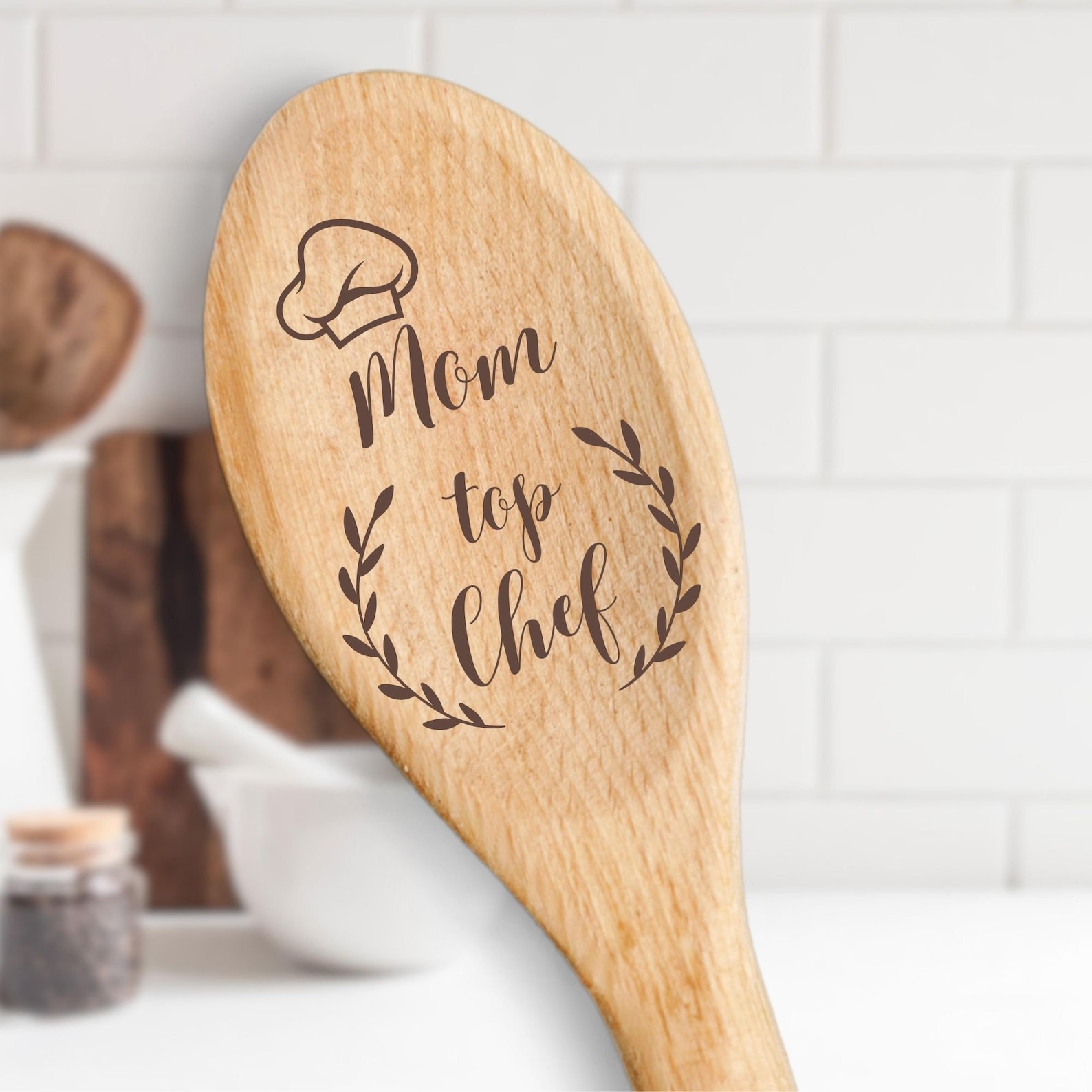 Wooden Spoon Laser Cut SVG Bundle, Mothers Day Svg Bundle, Engraved ...
