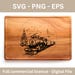 The Polar Express Train Laser Engraving File Svg, Laser Cut, Lightburn ...