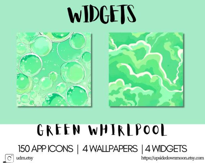 Green Whirlpool App Icons - Etsy