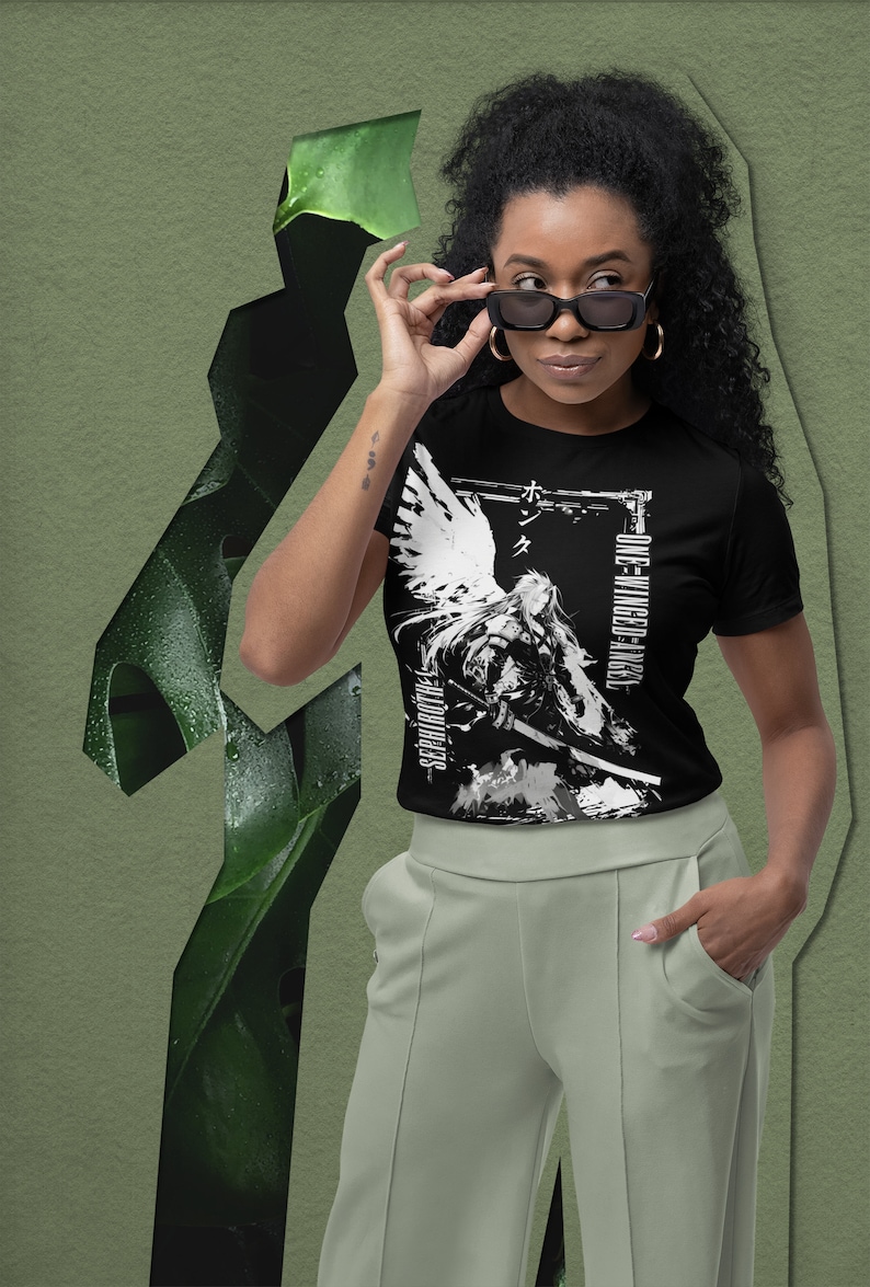 FINAL FANTASY 7 Sephiroth Anime T Shirt | Unisex Softstyle Tee | Gaming ...