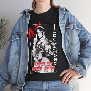 TEKKEN Jun Kazama Anime T Shirt Unisex Tekken Tshirt Gaming Streetwear ...