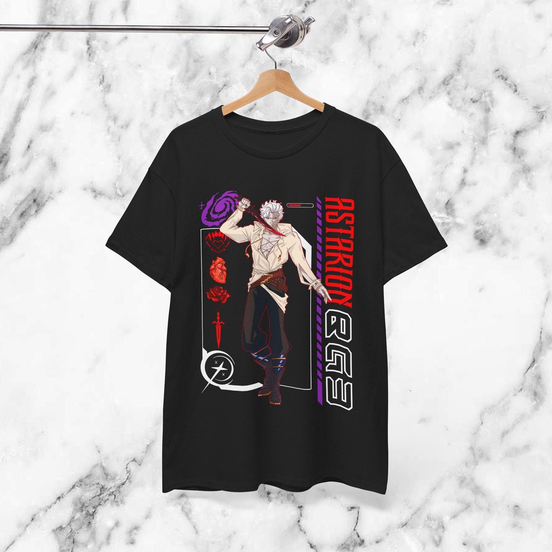 BALDURS GATE 3 Astarion Shirt 90s Vaporwave Stylish Streetwear Dnd ...
