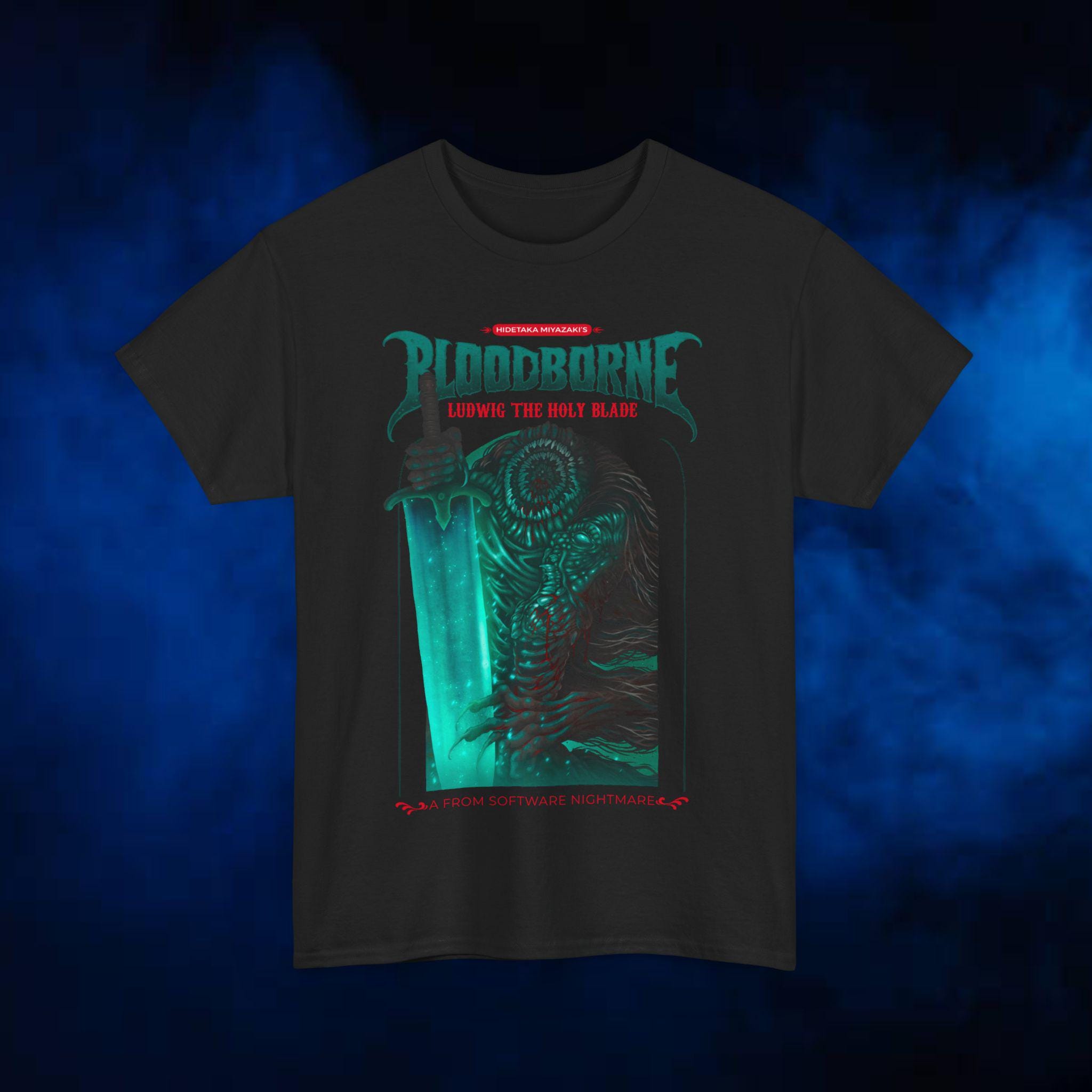 Bloodborne Ludwig the Holy Blade Graphic T Shirt Gaming Streetwear ...