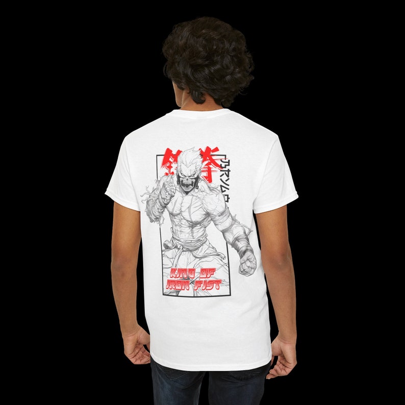 TEKKEN Bryan Fury Anime T Shirt Heavy Cotton Unisex Tekken Gaming ...