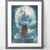 Enchanted Library Retreat Fantasy Premium Poster – Cozy Book Lover Wall ...