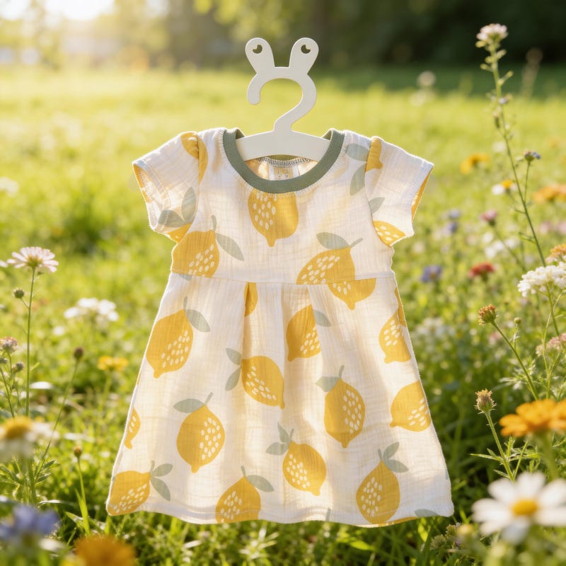Sommerkleid zitrone - Etsy.de