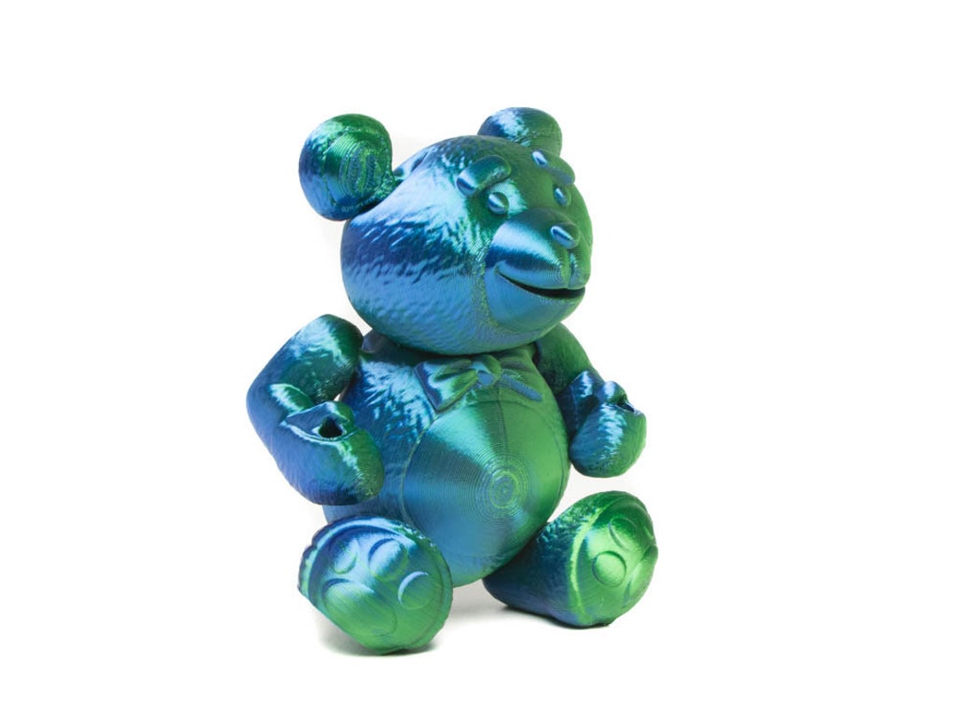 Teddy Bear Flexible Articulated Fidget Toy Playful Bear Unique Fidget ...