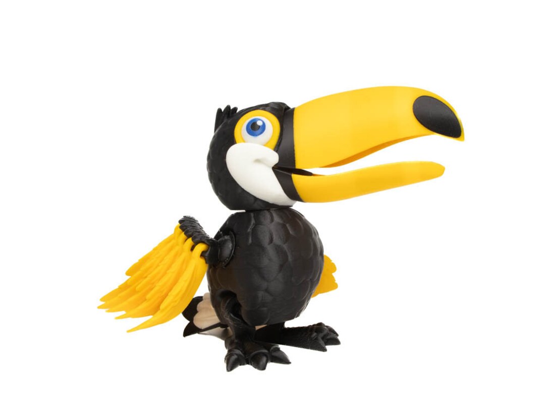 Articulated Toucan Movable Animal Figure Flexi Toucan - Etsy