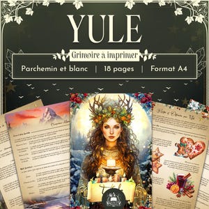 Printable Yule Book Complete Guide to Celebrating the Winter Solstice ...
