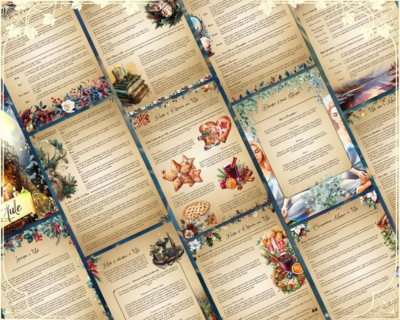 Printable Yule Book Complete Guide to Celebrating the Winter Solstice ...