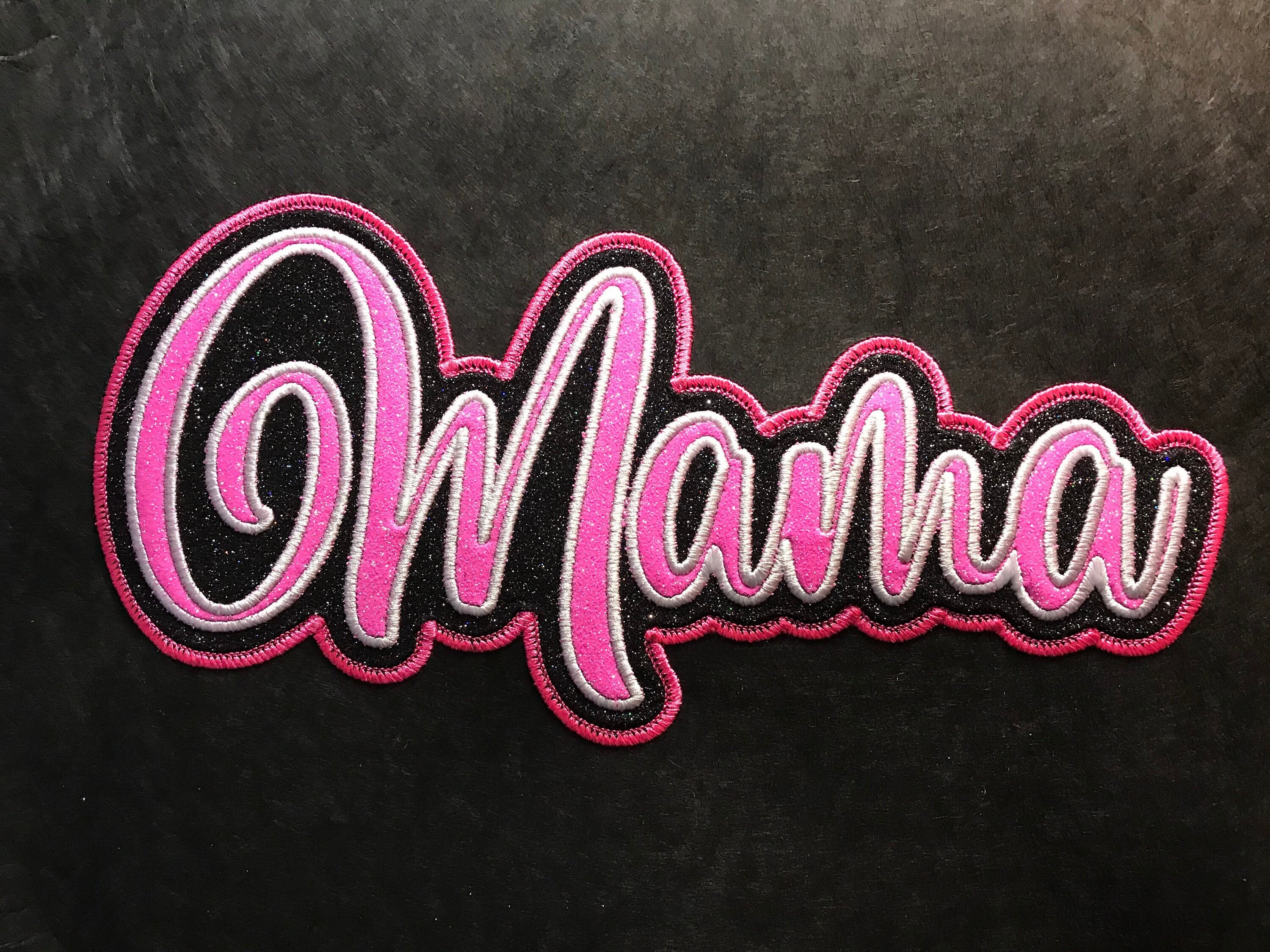 Mom, Mama, Mother, Mother's Day, Satin Stitch Double Applique Machine ...