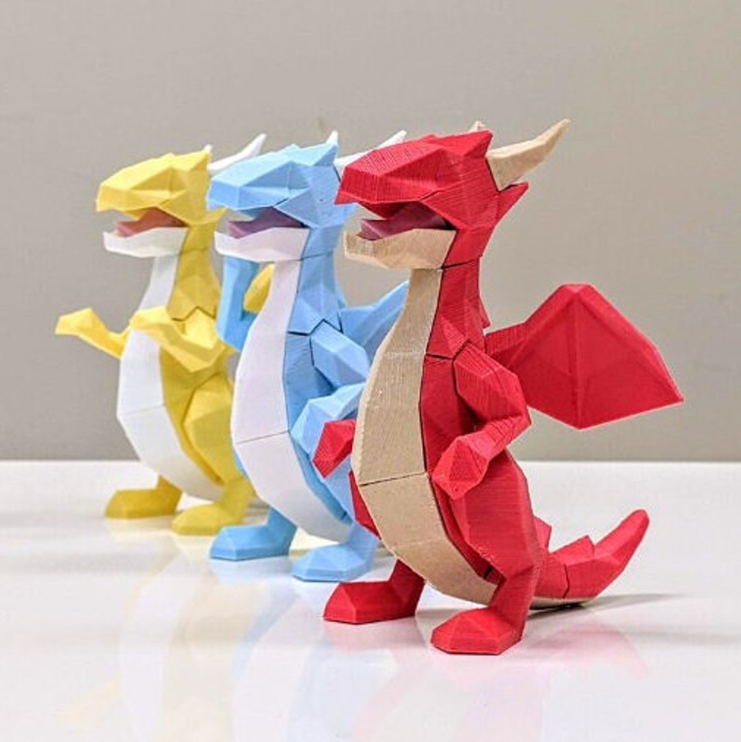 Polygon, Magnetic Dragon, 3D Puzzle, Puzzles for Kids, Animal Magnet ...