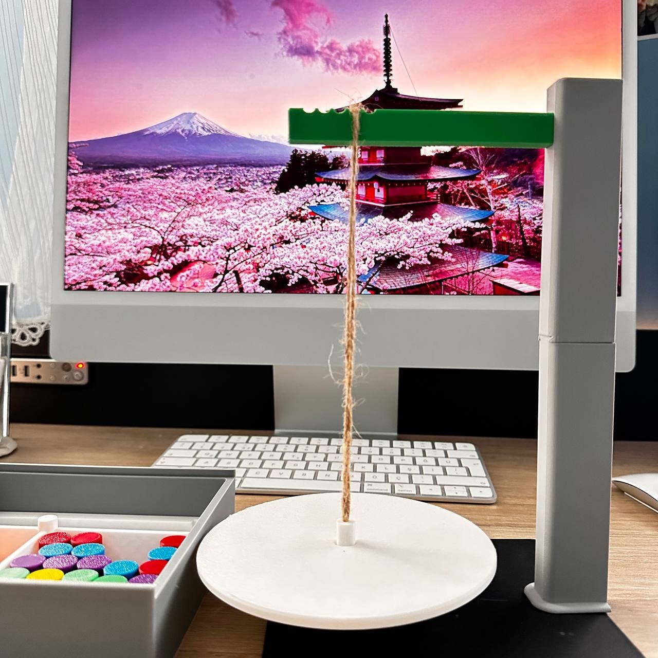 Disc Balance Game, Balance Board Game, Disc Game, Wooden Toy, Balancer ...