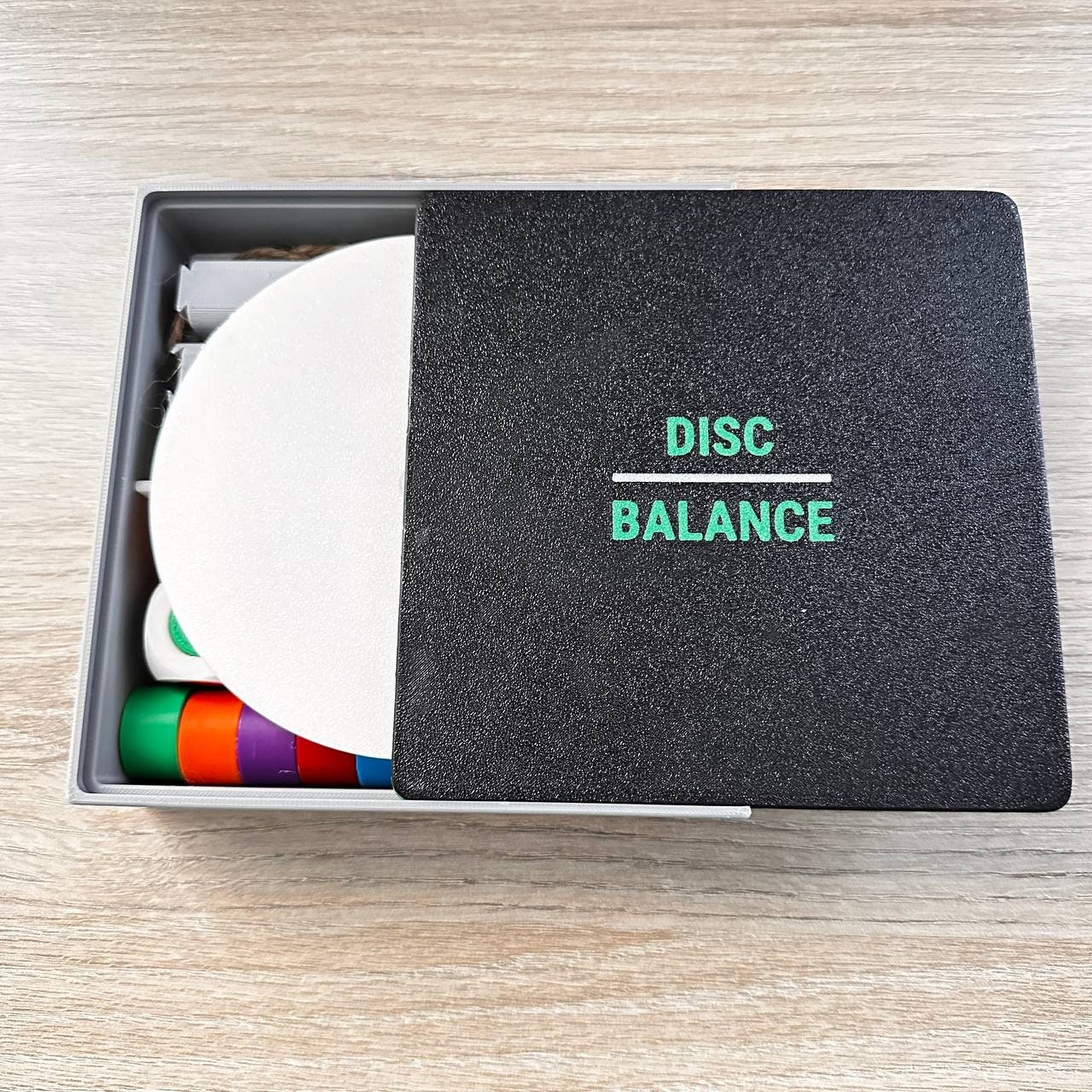 Disc Balance Game, Balance Board Game, Disc Game, Wooden Toy, Balancer ...