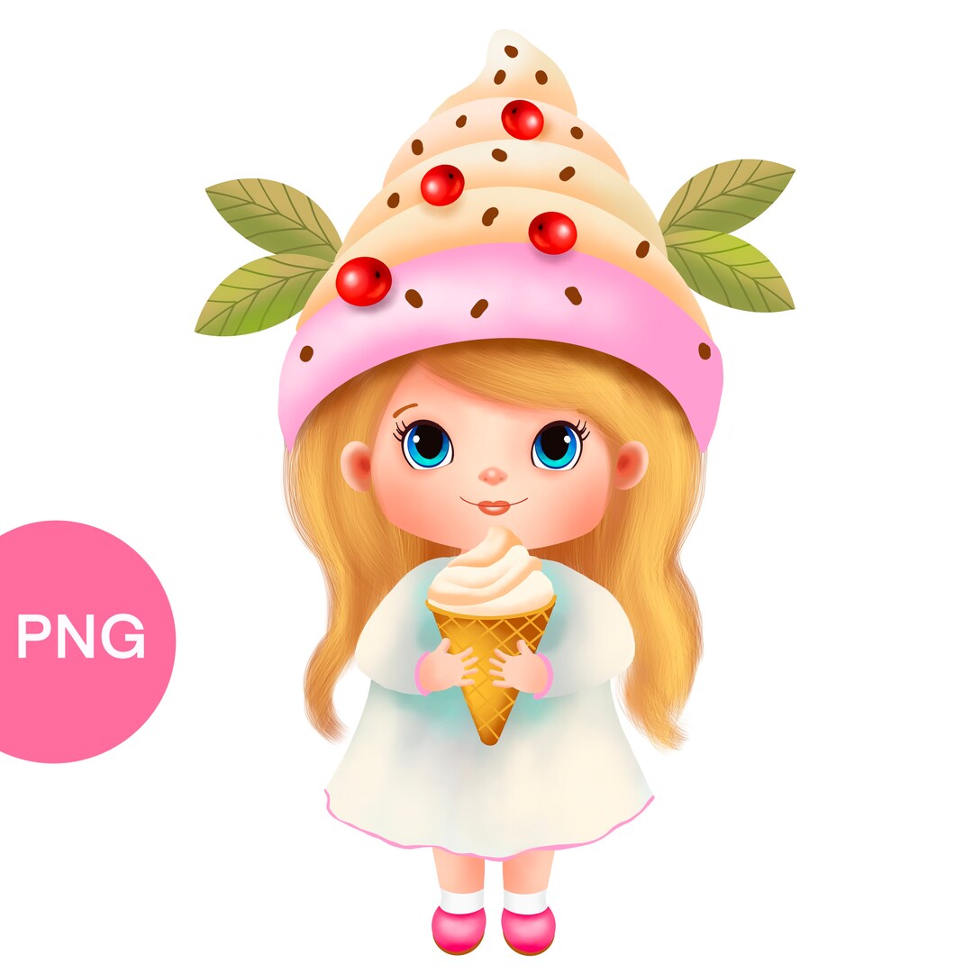 Ice Cream Png, Girl Ice Cream Png, Girl With Ice Cream, Ice Cream ...