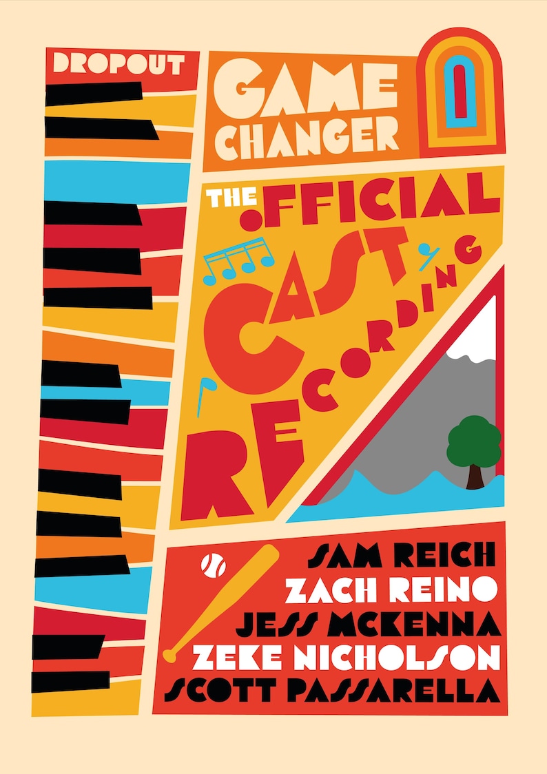 The Official Cast Recording | Game Changer | Art Print - Etsy
