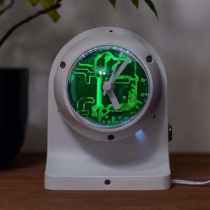 Futuristic Clock - Etsy