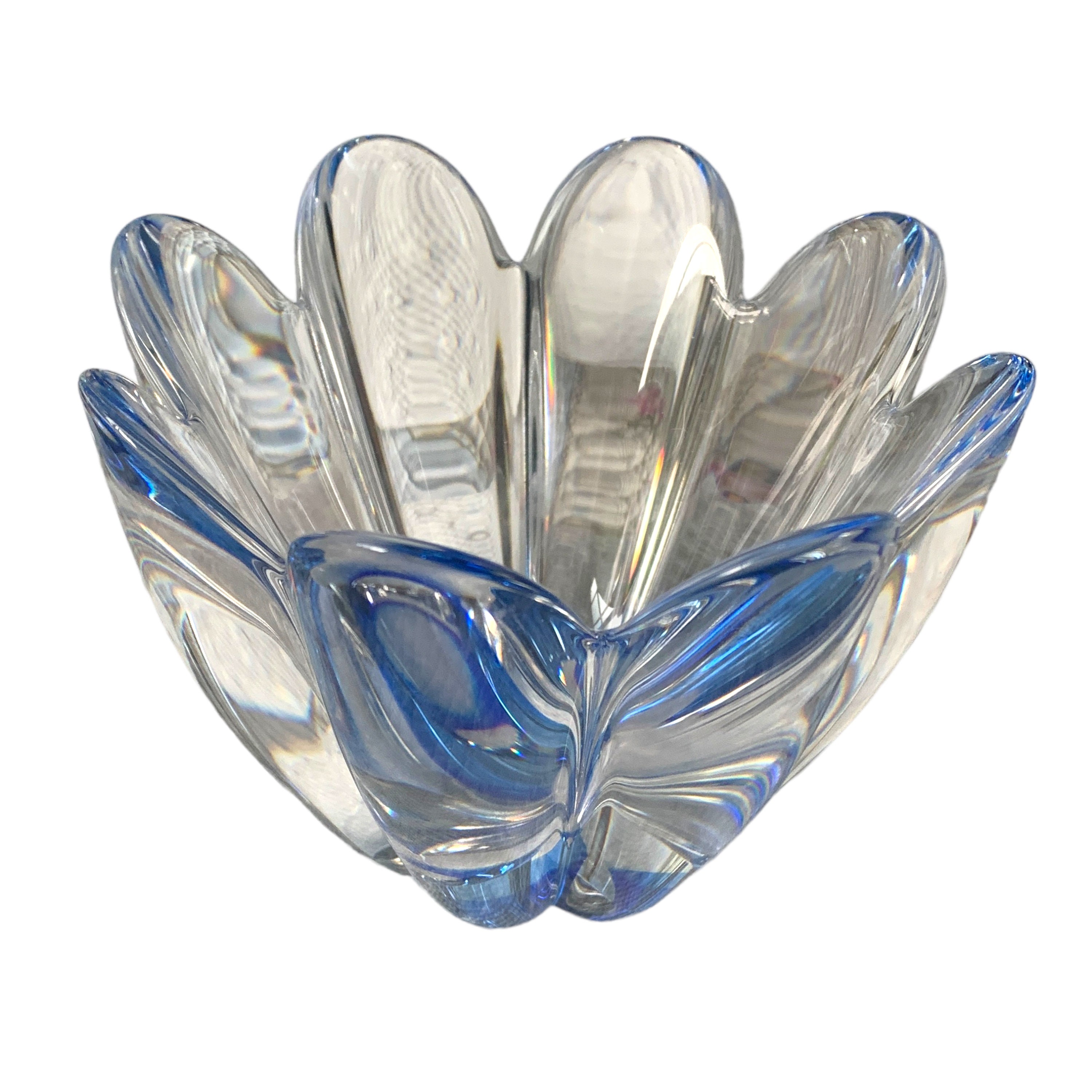 Crystal Vase Signed - Etsy