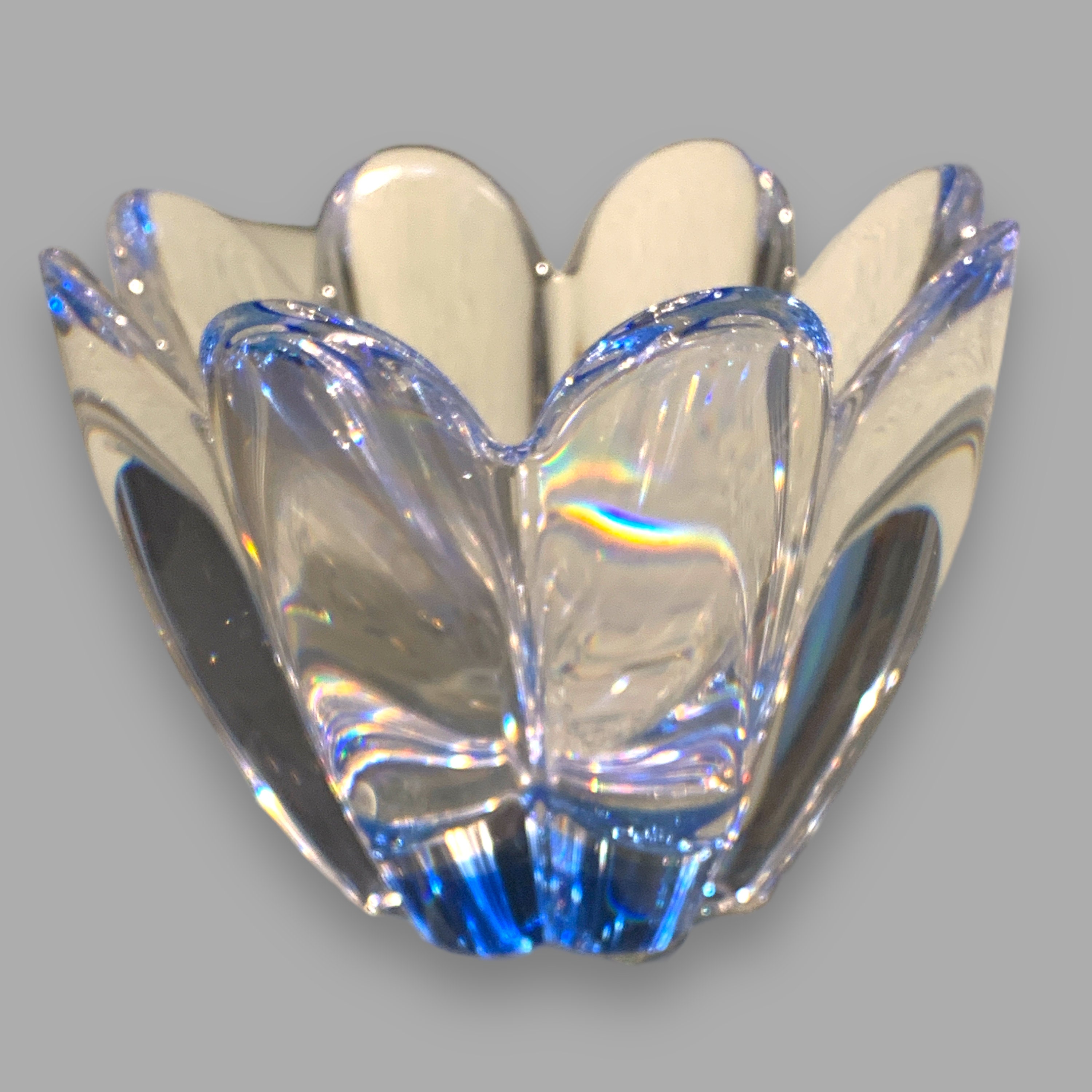 Crystal Vase Signed - Etsy