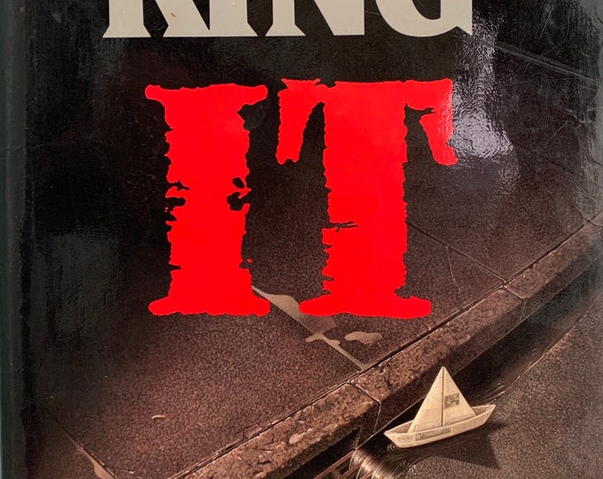 IT Stephen King First Edition 1986 Hardcover With Dust Jacket ...