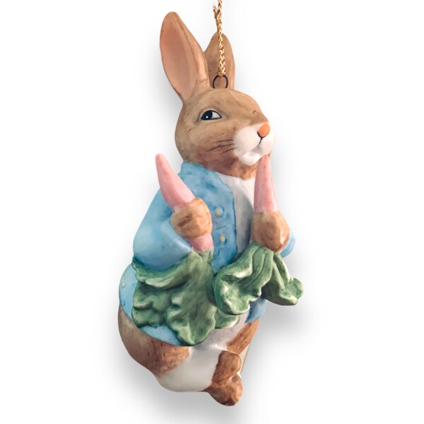Peter Rabbit Ceramic Ornament - Etsy