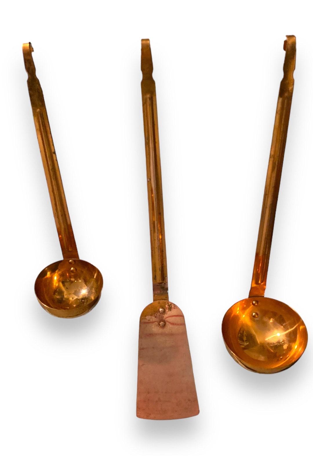 Vintage Korean Copper Kitchen Utensils Set - Etsy