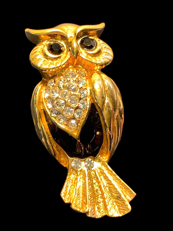 Vintage swarovski pin, crystal - Gem