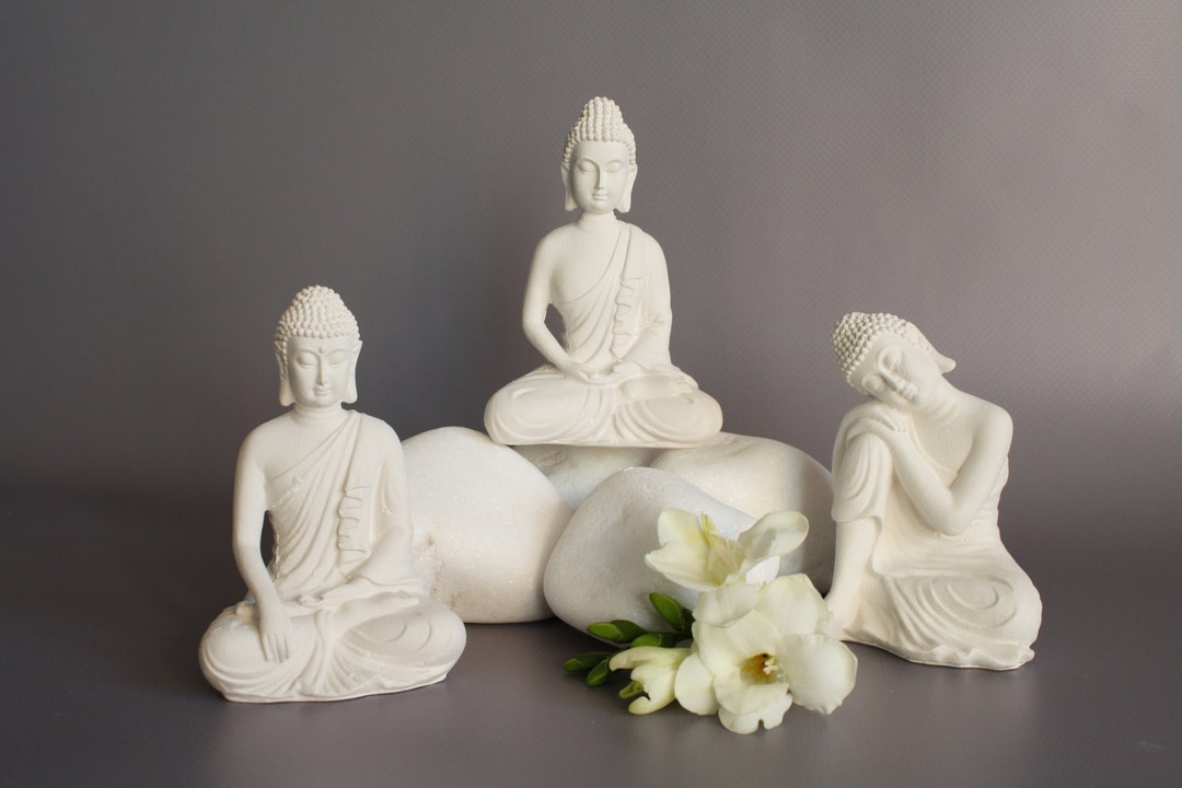 3 Buddha Statues Buddha Buddha Statue Indoor Buddhist Statue Protection ...