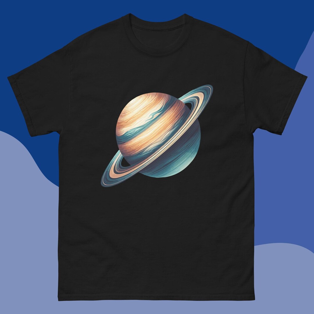 Saturn Men's T-shirt - Etsy