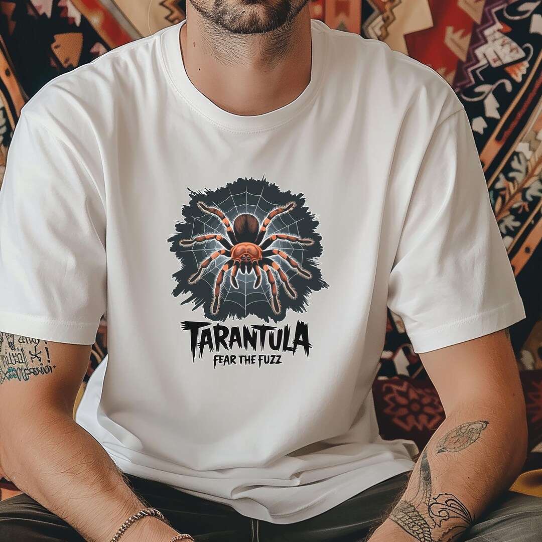 Cool Tarantula T-shirt, Tarantula Shirt, Men's Tarantula Tee, Tarantula Lover Gift, Cool Spider ...