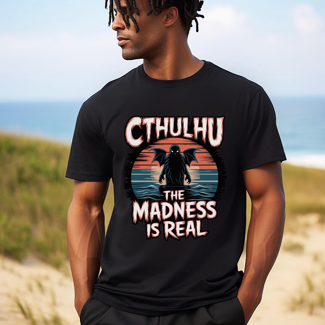 Cthulhu Madness, Cthulhu T-shirt, Lovecraft T-shirt, Cosmic Horror ...
