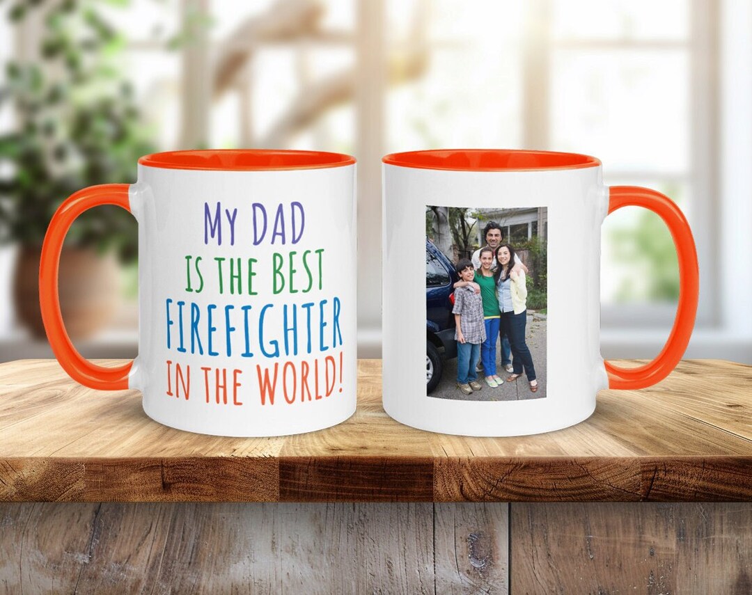 Personalized Dad Mug, Custom Coffee Mug for Dad, Best Dad Ever Gift ...