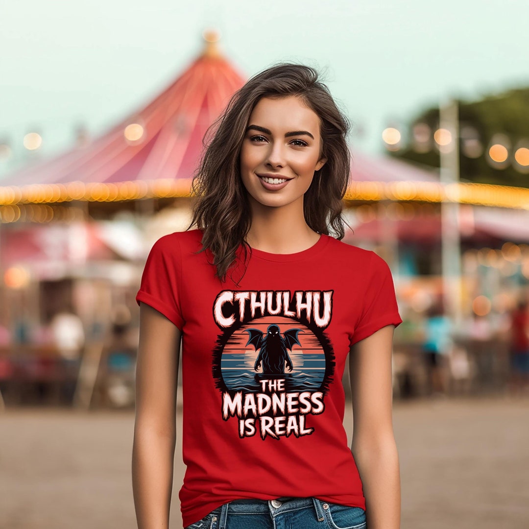 Cthulhu Madness, Cthulhu T-shirt, Lovecraft T-shirt, Cosmic Horror ...