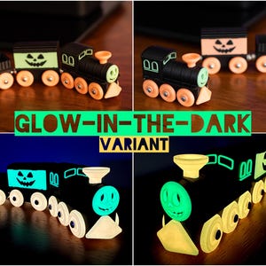 Jolly Ghost Train | Ages 14+ | 3D Printed | Glow Train | BRIO Railway ...