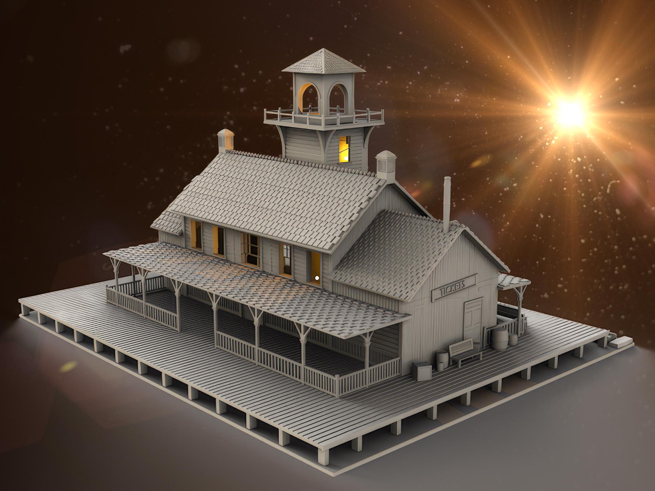 Wild West Collection (digital STL Files) | American Western | 3D ...