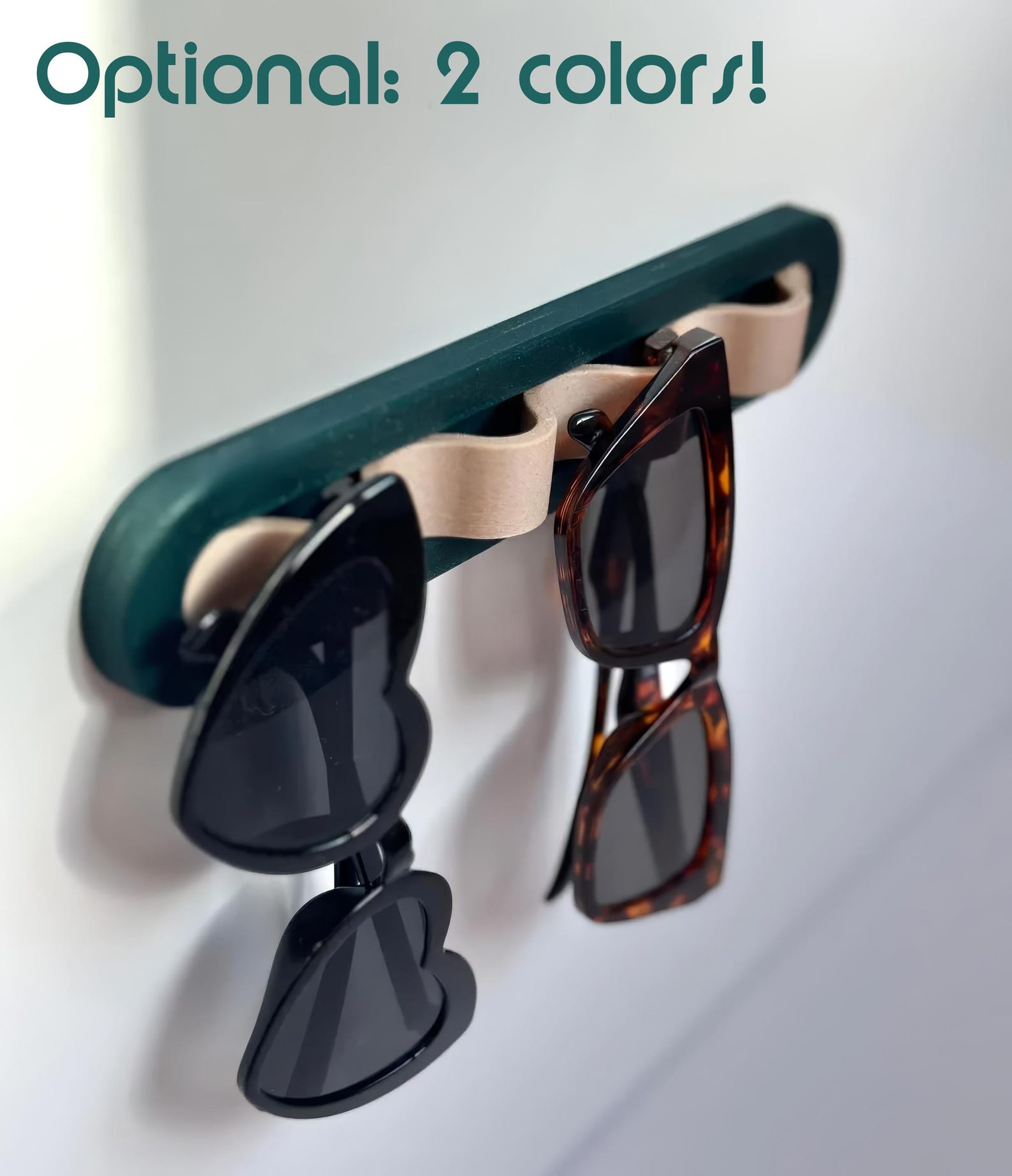 SOLWAVE Sunglasses Wall Organizer | 3D Printed Customizable Shades ...
