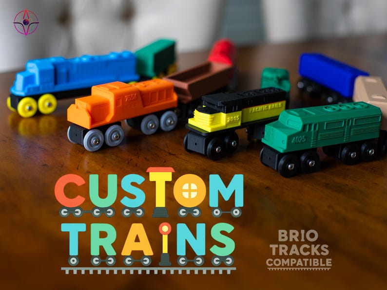 Custom Trains | Ages 14+ | 3D Printed | BRIO Tracks Compatible | IKEA ...