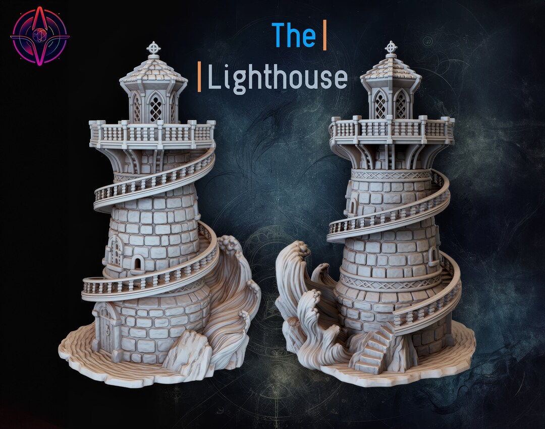 The Lighthouse | 5 Playable Floors | 28mm | 32 Mm | Wargaming ...