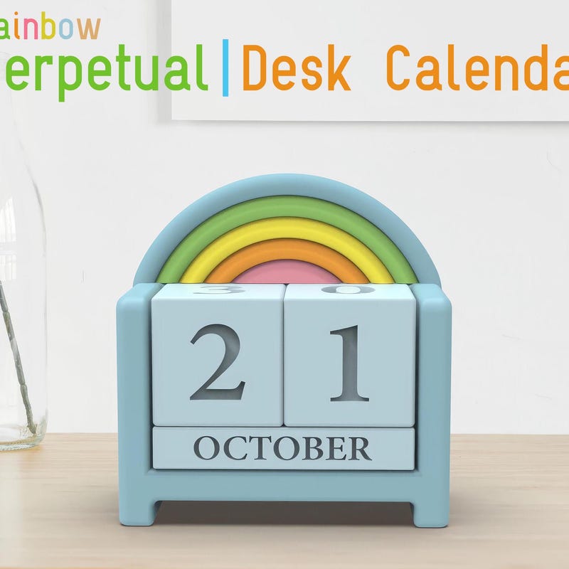 Block Calendar - Etsy