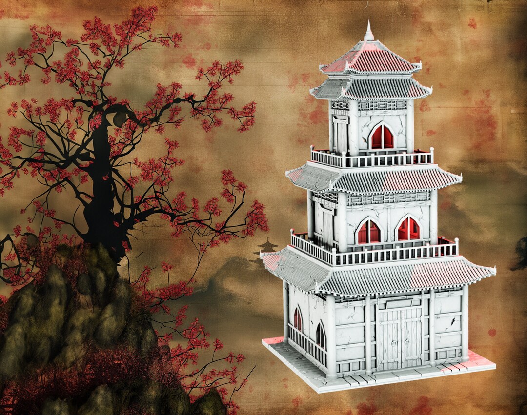 Morino Kakurega Japanese House (STL Files) - Etsy